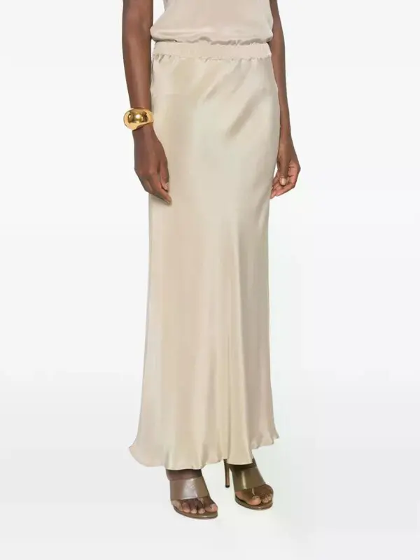 Max Mara Sospiro Satin Finish Skirt