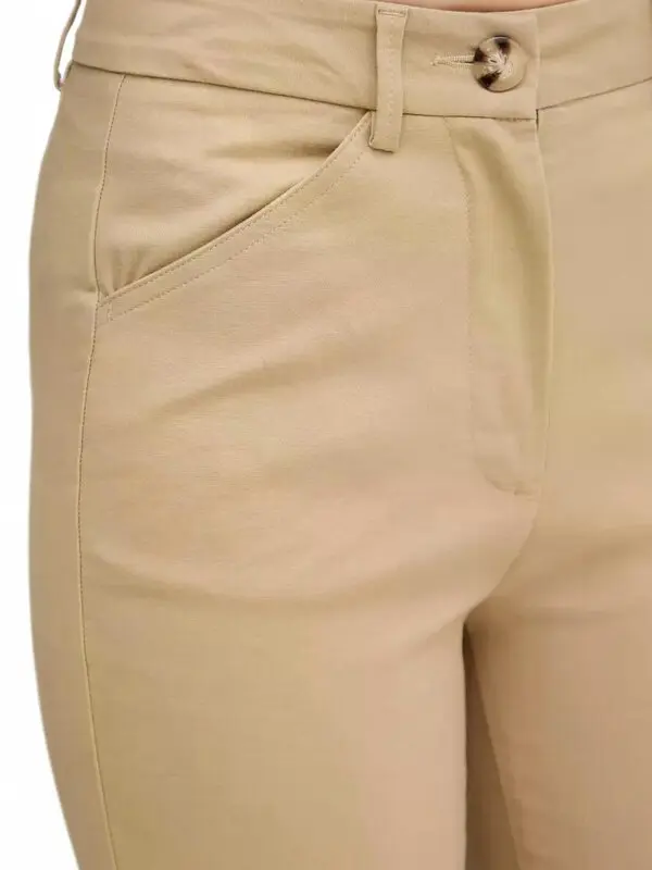 BENETTON Cropped Flared Trousers