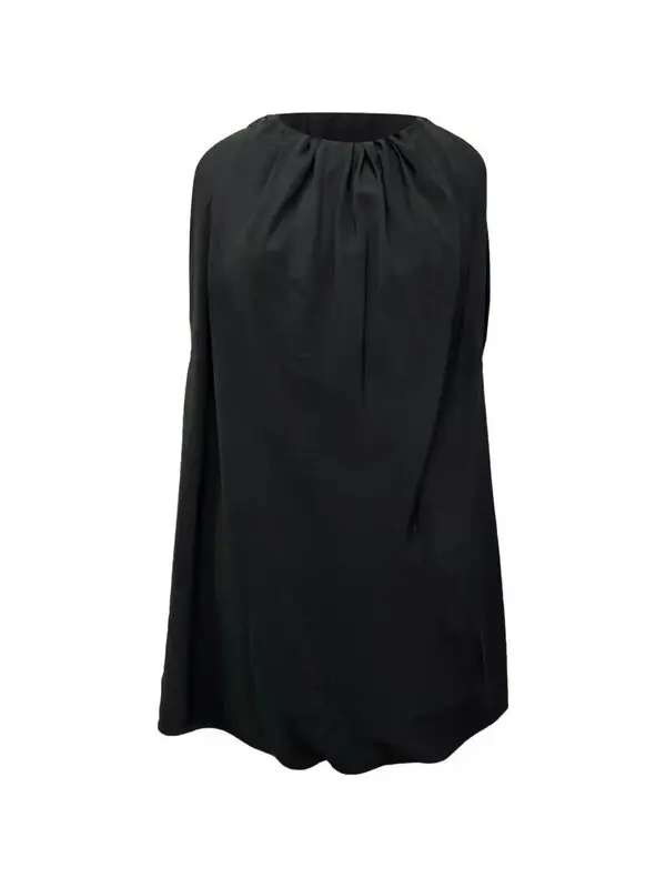 Rick Owens Gathered Neckline Sleeveless Tank Top