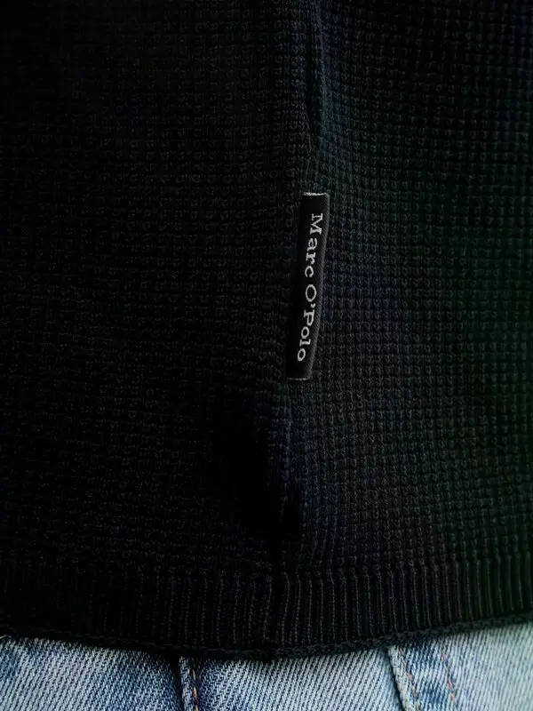 Marc O'polo Waffle Knit Long-sleeve Sweater