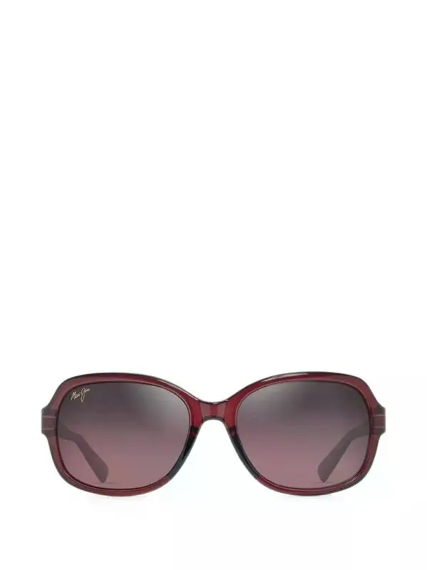 Maui Jim Hiluhilu Square Frame Sunglasses - Brown