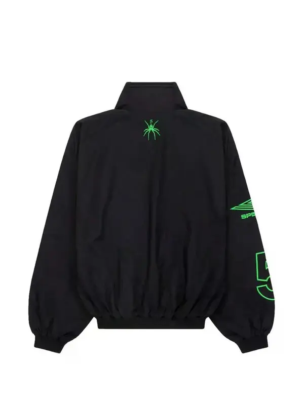 SP5DER Logo-embroidery High-neck Track Jacket