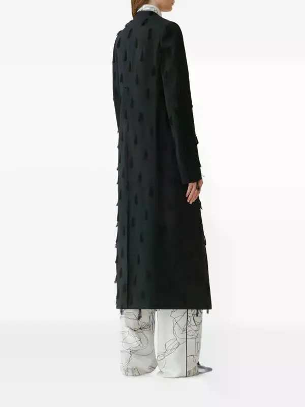 Fabiana Filippi Tasseled Long Coat