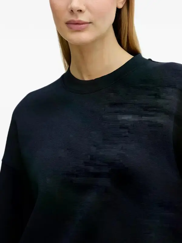 BENETTON Logo Embroidered Sweatshirt