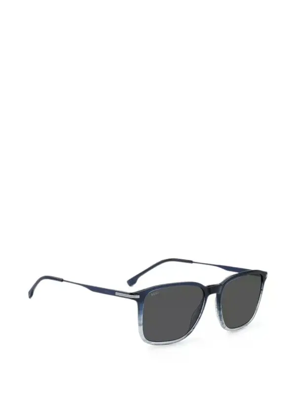 BOSS Rectangular Frame Sunglasses