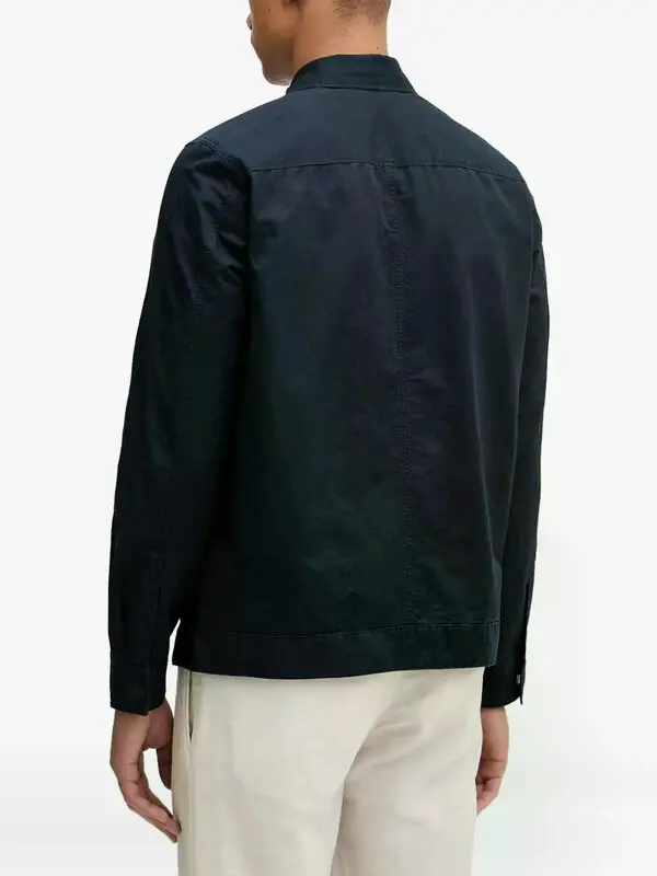 Marc O'polo Zip-up Patch-pocket Shirt Jacket
