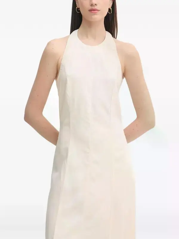 GAUDI Halterneck Backless Maxi Dress