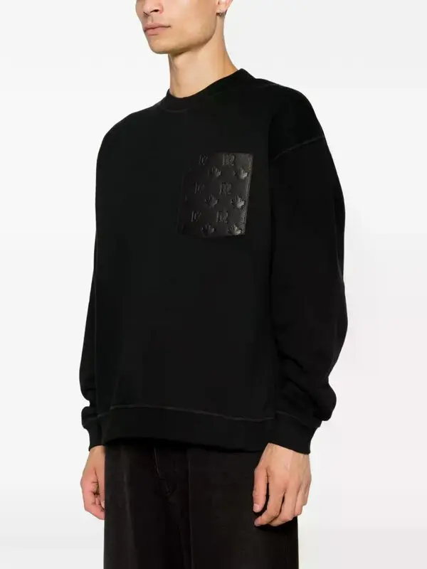 Dsquared2 Logo-embossed Cotton Sweatshirt