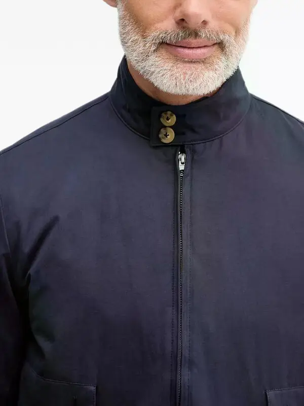 BENETTON High-neck Zip-up Bomber Jacket