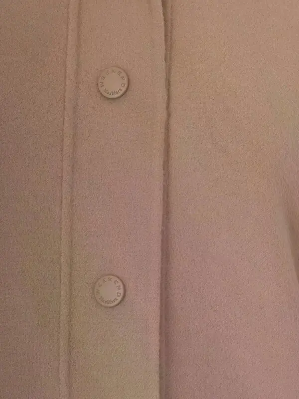Max Mara Hooded Jacket With Press-stud Fastening
