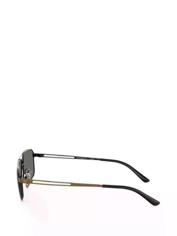 Emporio Armani Geometric Frame Sunglasses