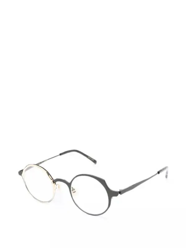 MASAHIRO MARUYAMA Round Frame Eyeglasses - Black