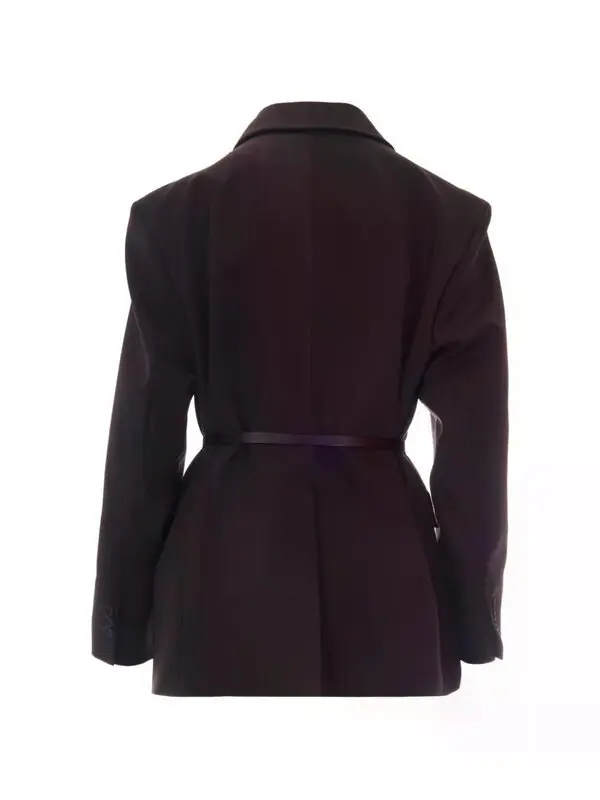 P.a.r.o.s.h Belted Double-breasted Blazer