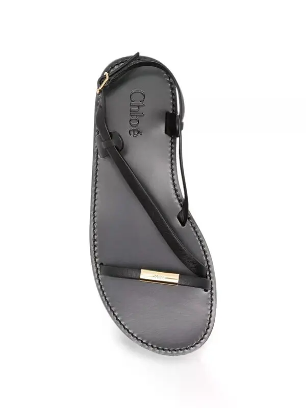 Chloé Leather Strappy Sandals