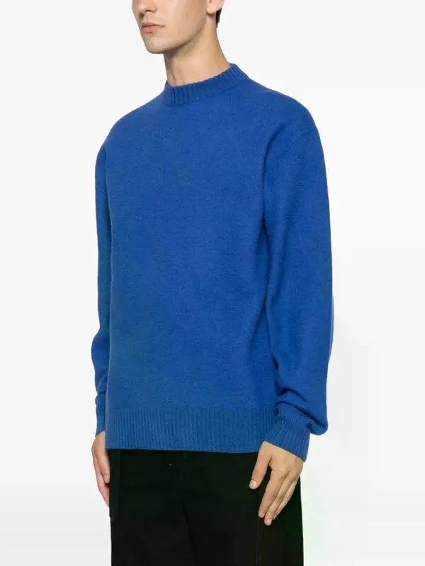 JIL SANDER Ribbed-knit Crew-neck Sweater