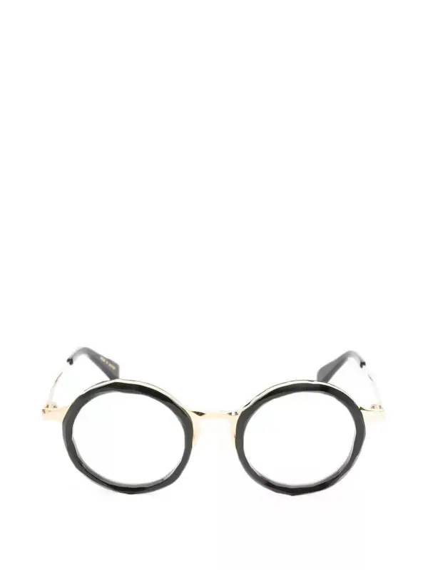 MASAHIRO MARUYAMA Round Frame Eyeglasses - Black