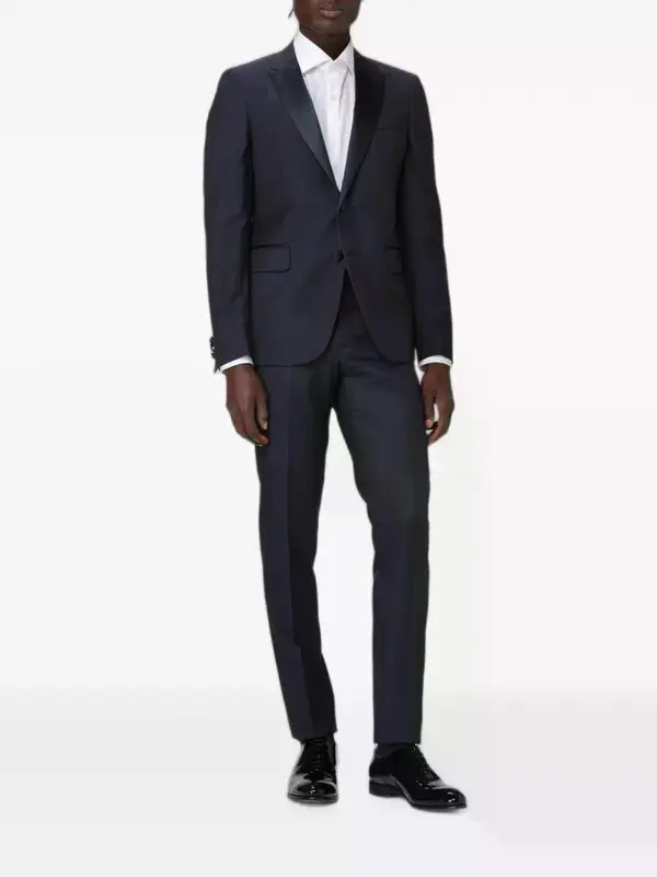 Brian Dales Peak-lapel Wool Suit