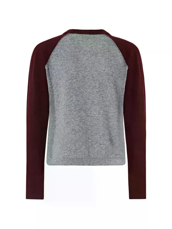 Pinko Logo Intarsia Raglan-sleeve Top