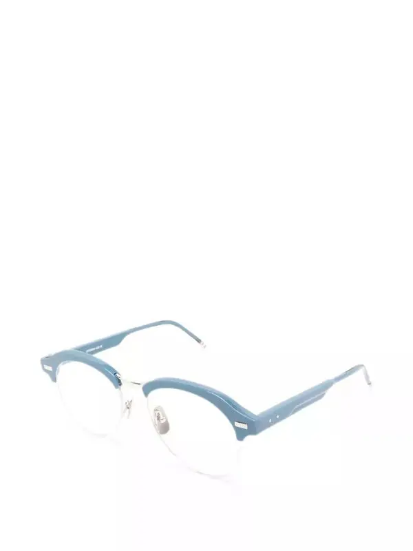 Thom Browne Round Frame Sunglasses - Blue