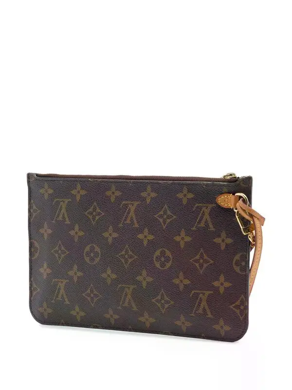 LOUIS VUITTON Monogram Pochette Pouch - Brown