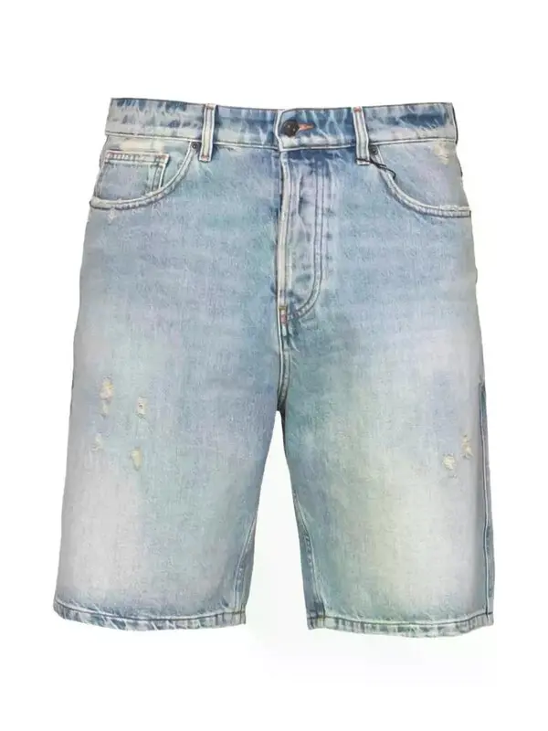 AMARANTO Distressed Denim Shorts