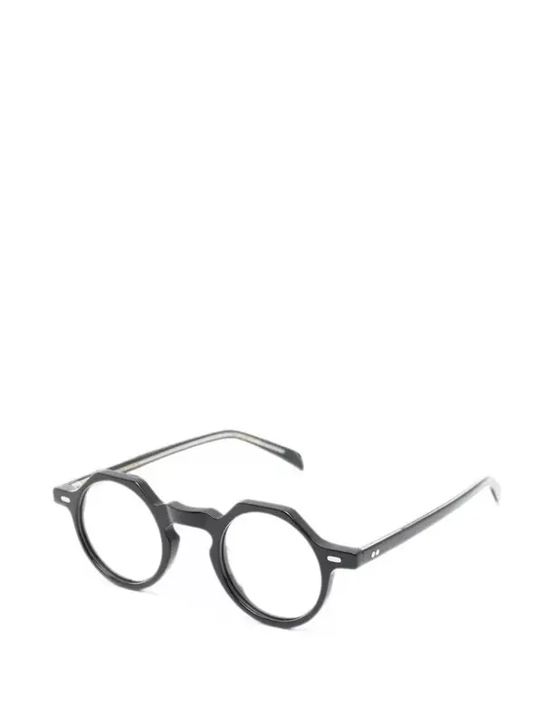 LESCA Round Frame Eyeglasses
