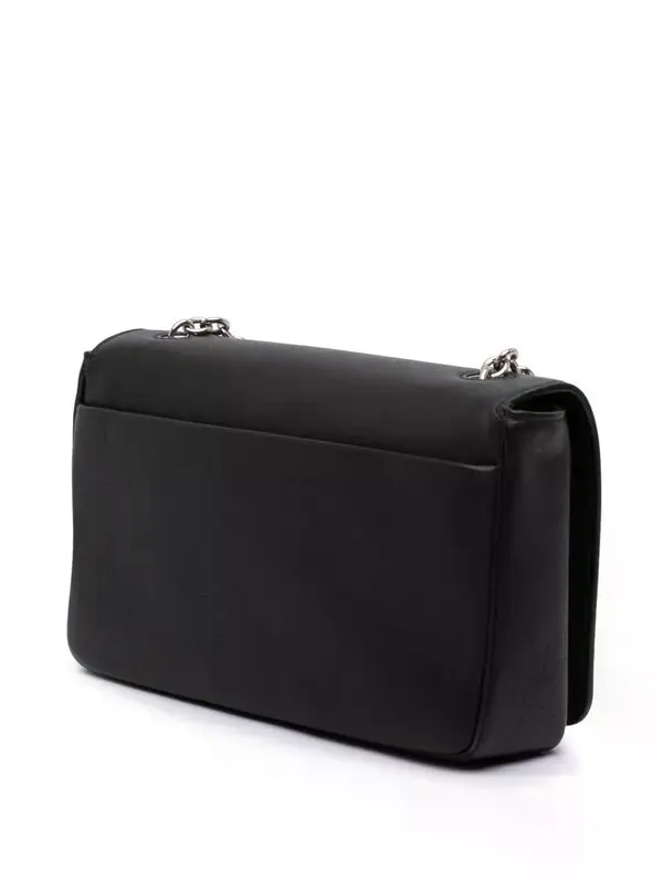 Balenciaga Leather Wallet On Chain Crossbody Bag