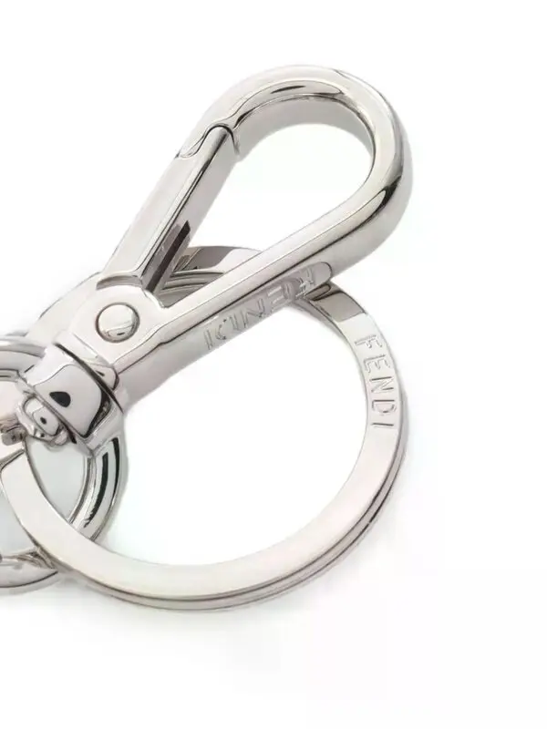 Fendi Zucca Ff Monogram Key Ring