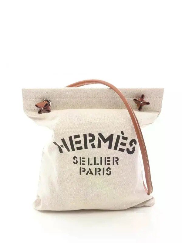 Hermès Toile Aline Grooming Bag Mm Tote Bag - Neutrals