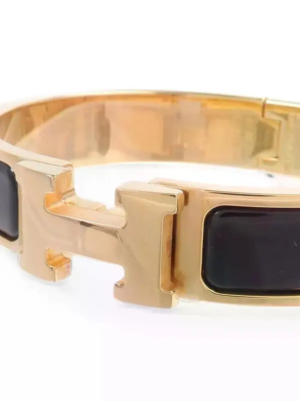 Hermès Clic-h Enamel Bracelet