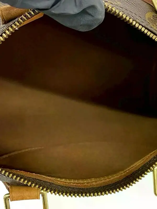 LOUIS VUITTON Monogram Speedy 25 Boston Bag - Brown