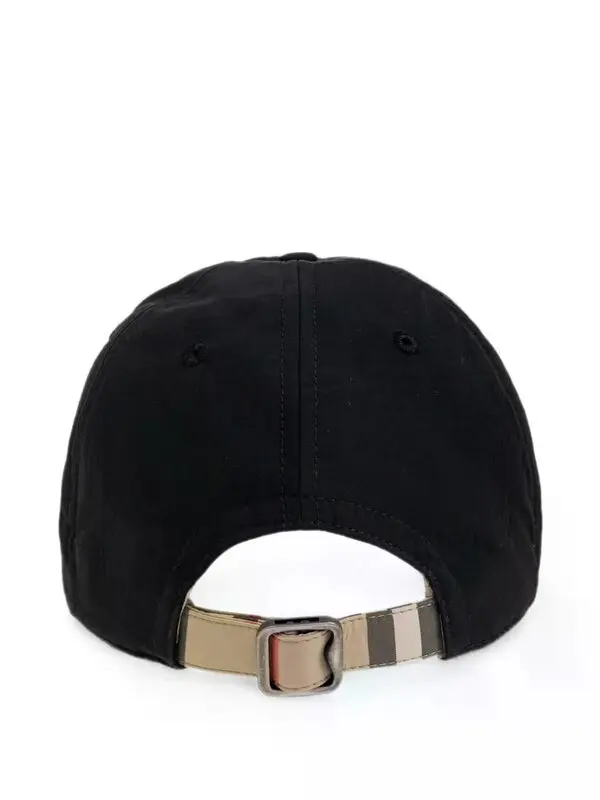 Burberry Baseball Cap With Ekd Plaque