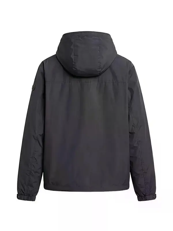 Moncler Austerin Hooded Jacket With Logo Patch