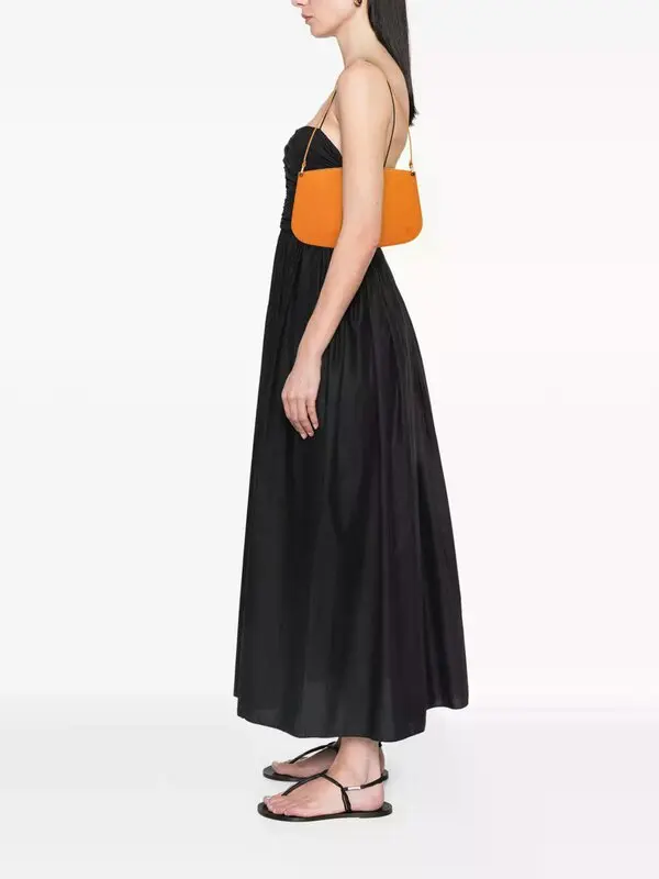 LOUIS VUITTON Epi Demi Lune Pochette Shoulder Bag - Orange