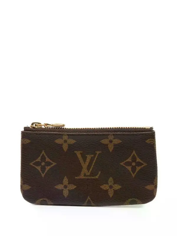LOUIS VUITTON 2020 Monogram Pochette Cles Coin Pouch - Brown