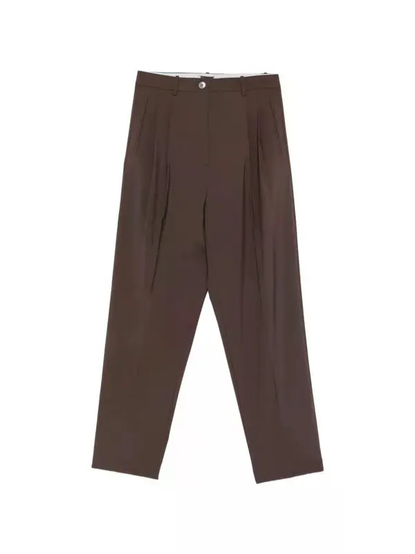 ALYSI Pleated-front Tailored Trousers