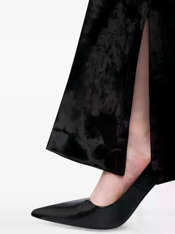 DONDUP Velvet Flared Trousers