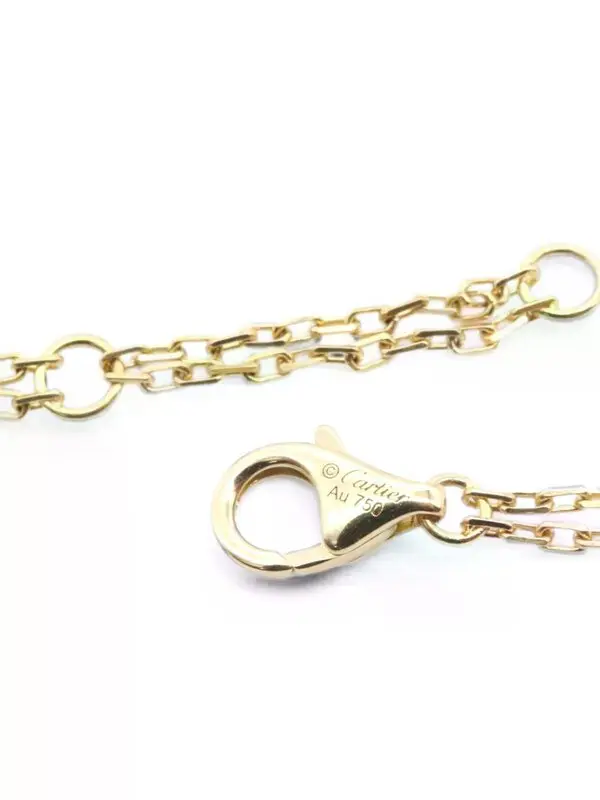 Cartier Love Circle Diamond Bracelet In Yellow