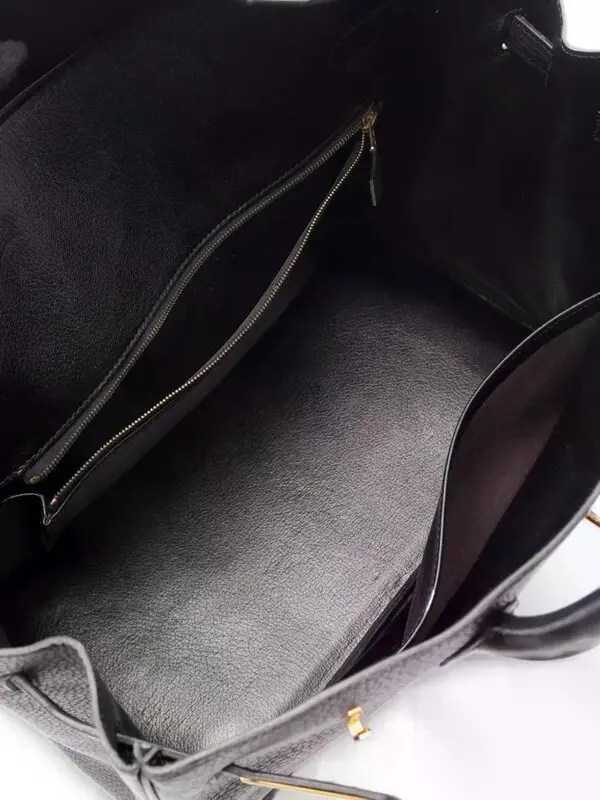 Hermès 1996 Birkin 35 Tote Bag - Black