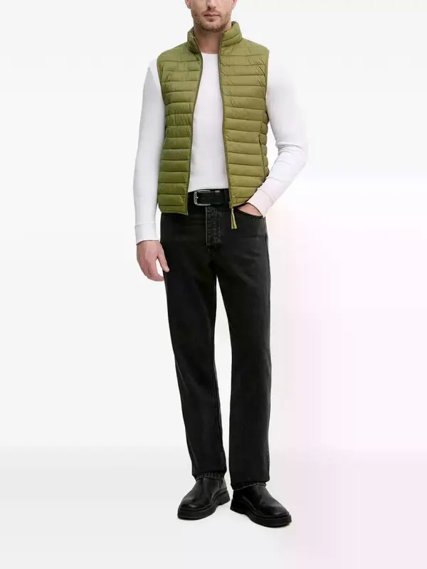 BENETTON Straight Leg Jeans With Faded Effect