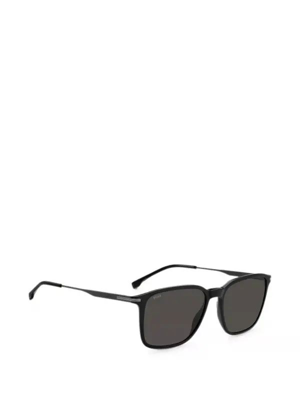 BOSS Rectangle Frame Sunglasses