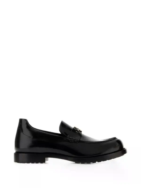 Balenciaga Logo Plaque Loafers