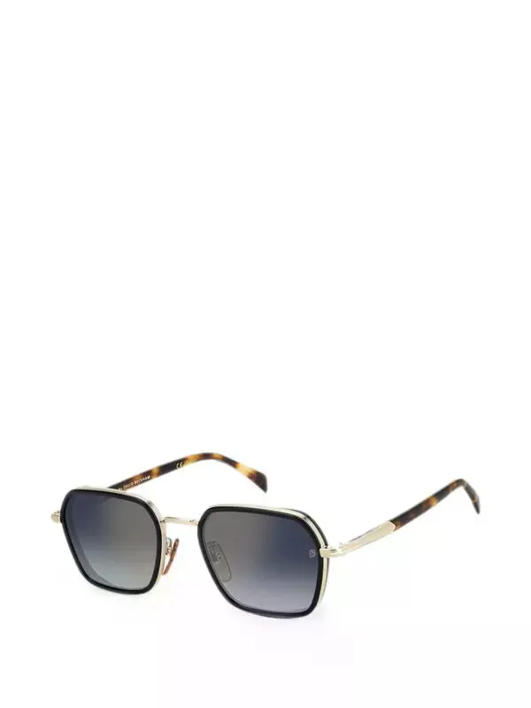 DB EYEWEAR BY DAVID BECKHAM Square-frame Sunglasses - Black