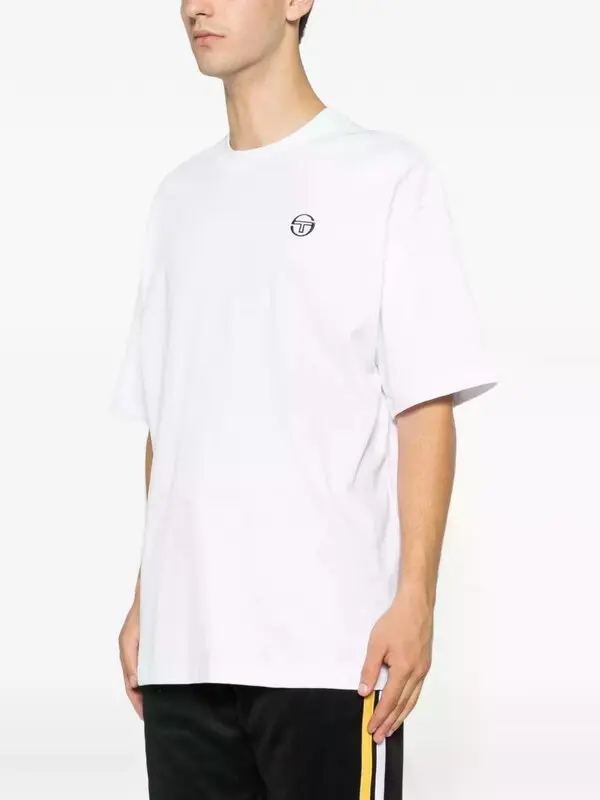 SERGIO TACCHINI Logo-embroidered T-shirt