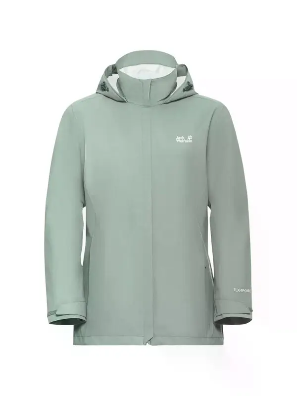 JACK WOLFSKIN Trailtime Hooded Jacket - Green