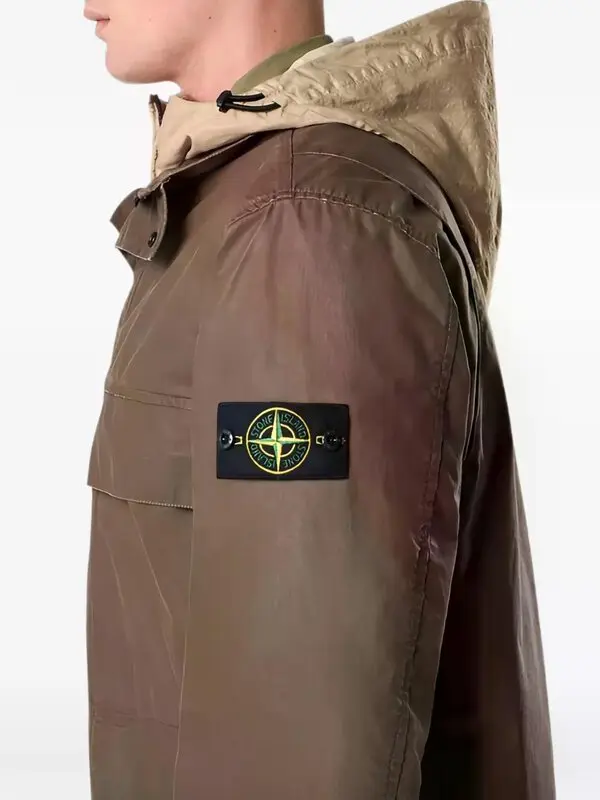 Stone Island Waxed Canvas Field Jacket