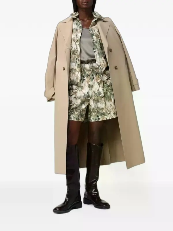 Max Mara Double-breasted Belted Trench Coat
