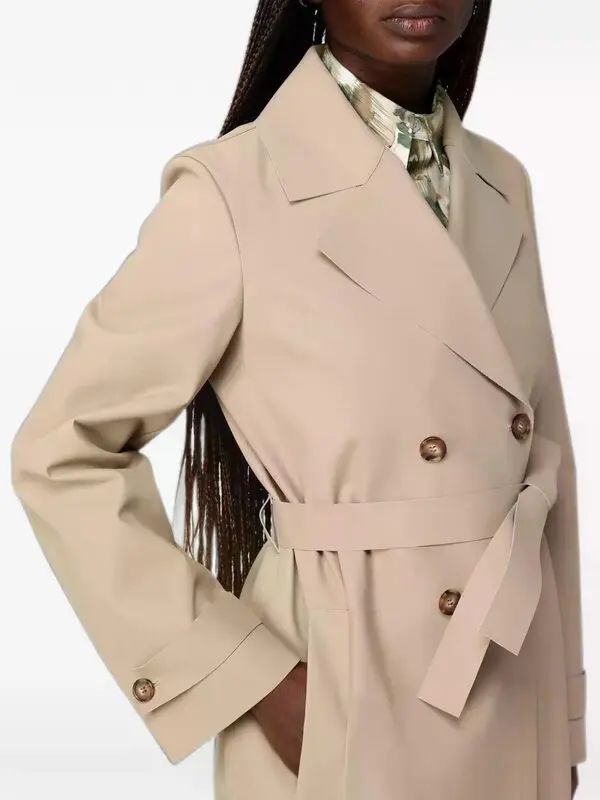 Max Mara Double-breasted Belted Trench Coat