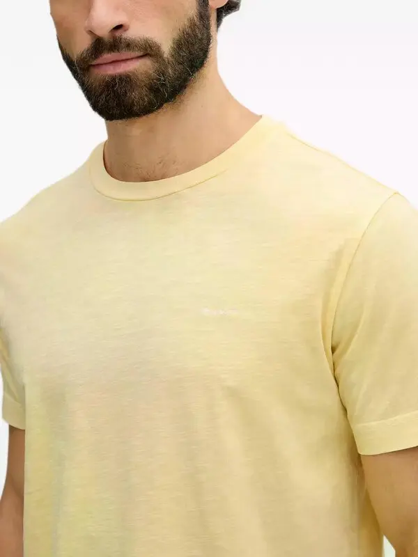 Gant Logo-embroidered T-shirt