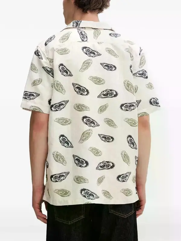 Marc O'polo Oyster-print Short-sleeve Shirt